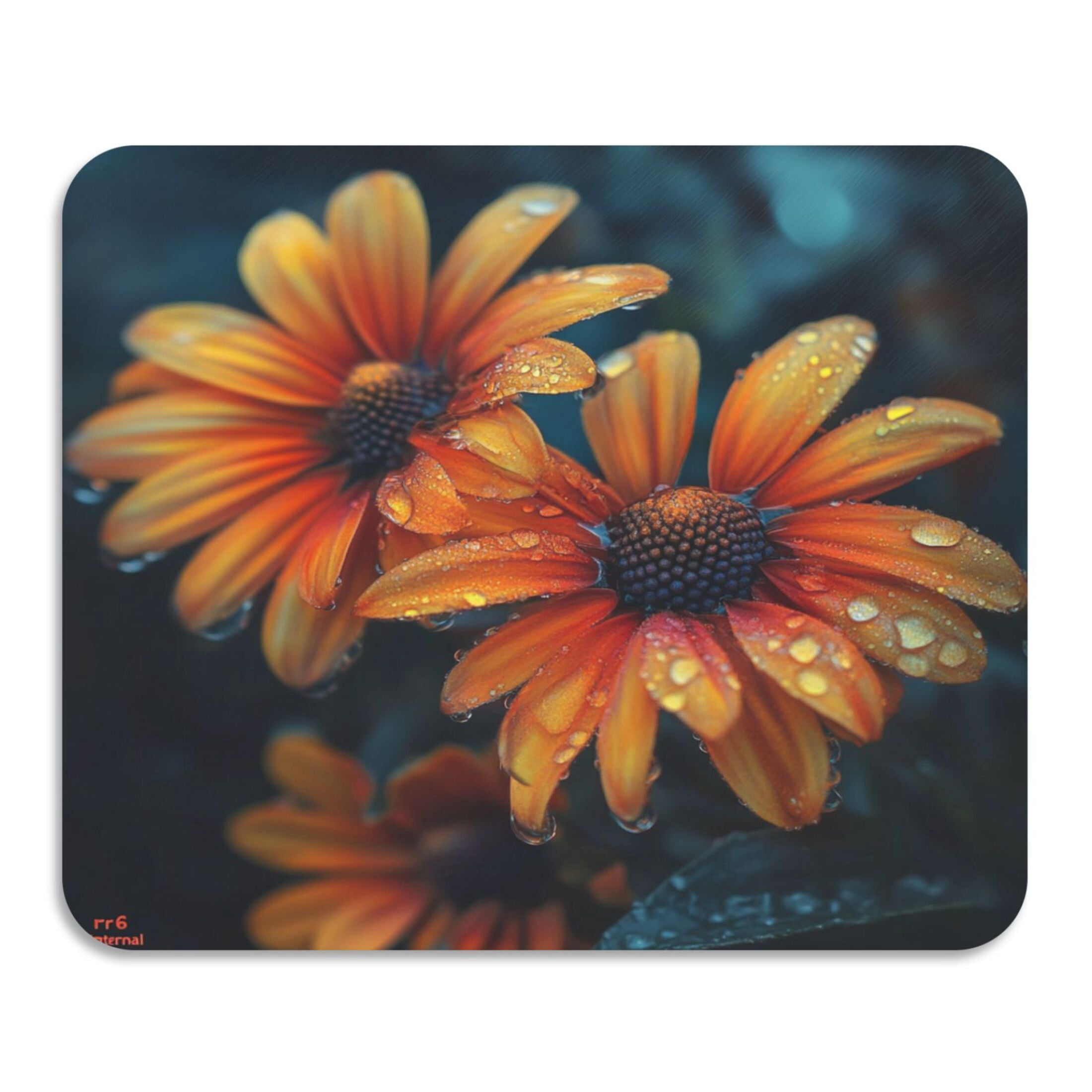 BZSMCE Dish Drying Mats Diatom Orning Dew on Orange Blooms Creativity ...