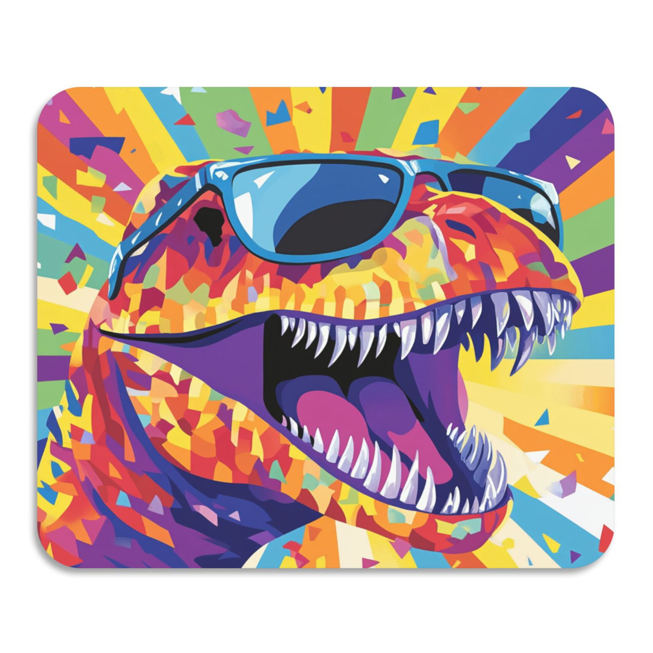 BZSMCE Dish Drying Mats Diatom Rad Rex Creativity Pattern Mud Drain Pad ...