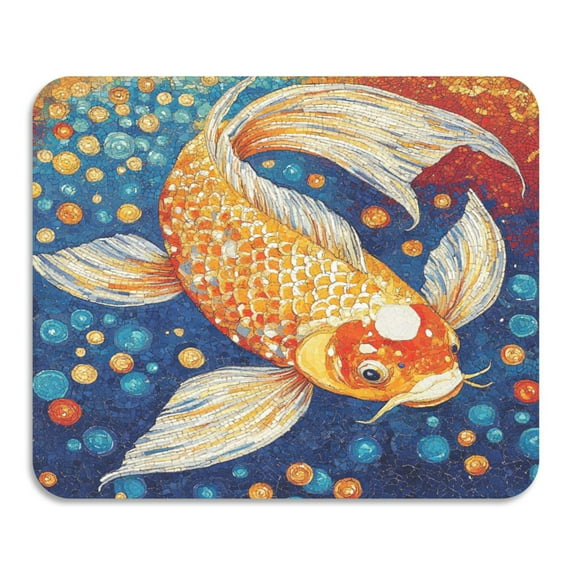 BZSMCE Dish Drying Mats Diatom Radiant Koi Creativity Pattern Mud Drain ...