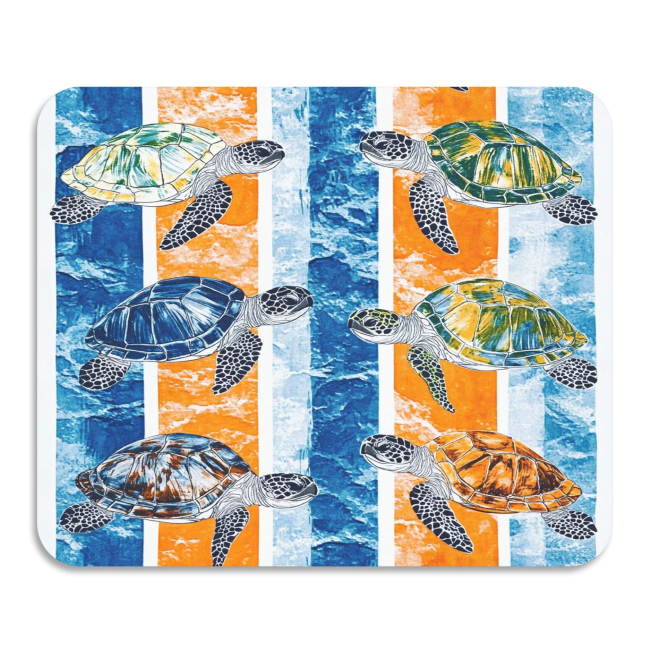 BZSMCE Dish Drying Mats Diatom Turtle Escape Creativity Pattern Mud ...