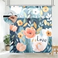 BZSMCE Flower Tile Pink Tile Egg Pattern Pattern Bathroom Shower ...