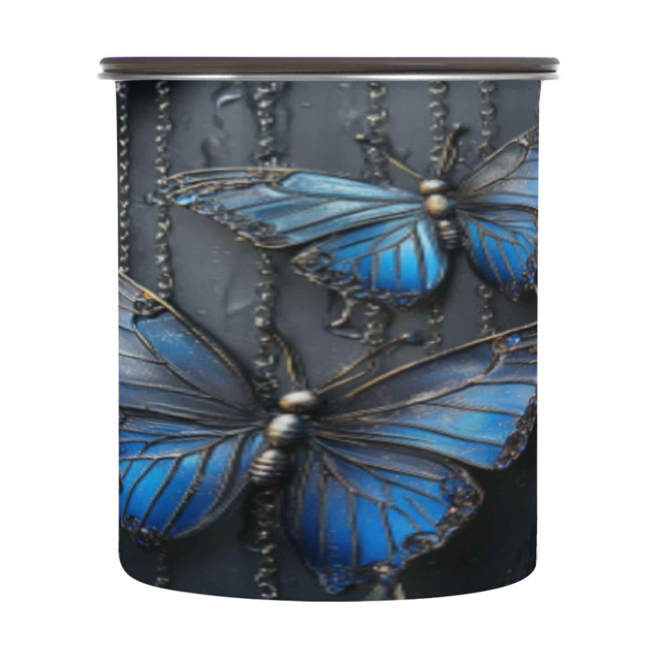 BZSMCE Food Storage Container 304 F Stainless Steel Containers Blue ...