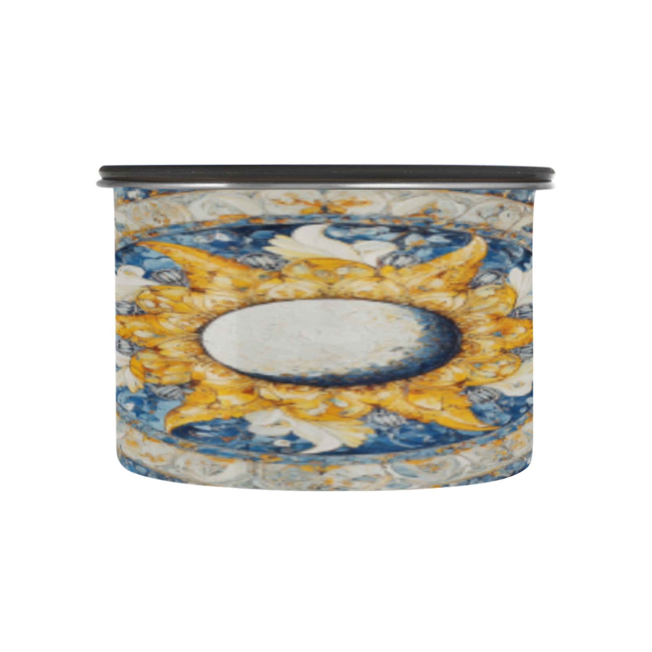 BZSMCE Food Storage Container 304 F Stainless Steel Containers Golden ...