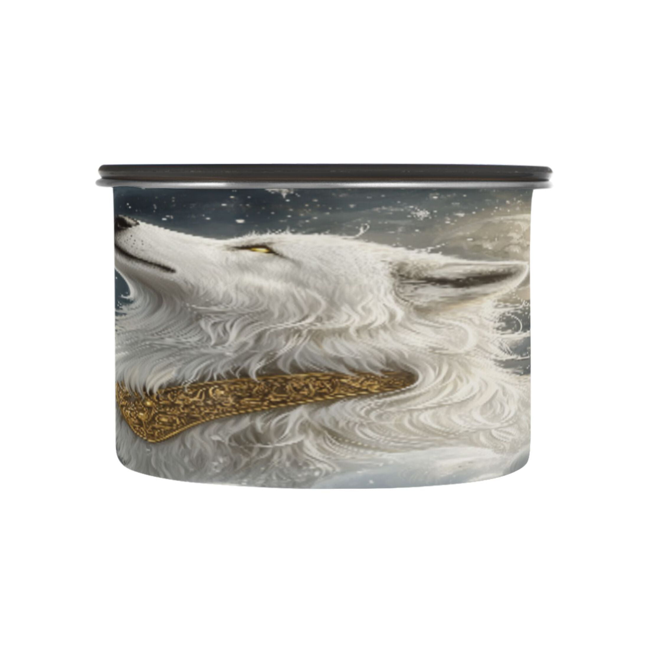 BZSMCE Food Storage Container 304 F Stainless Steel Containers Snowy ...