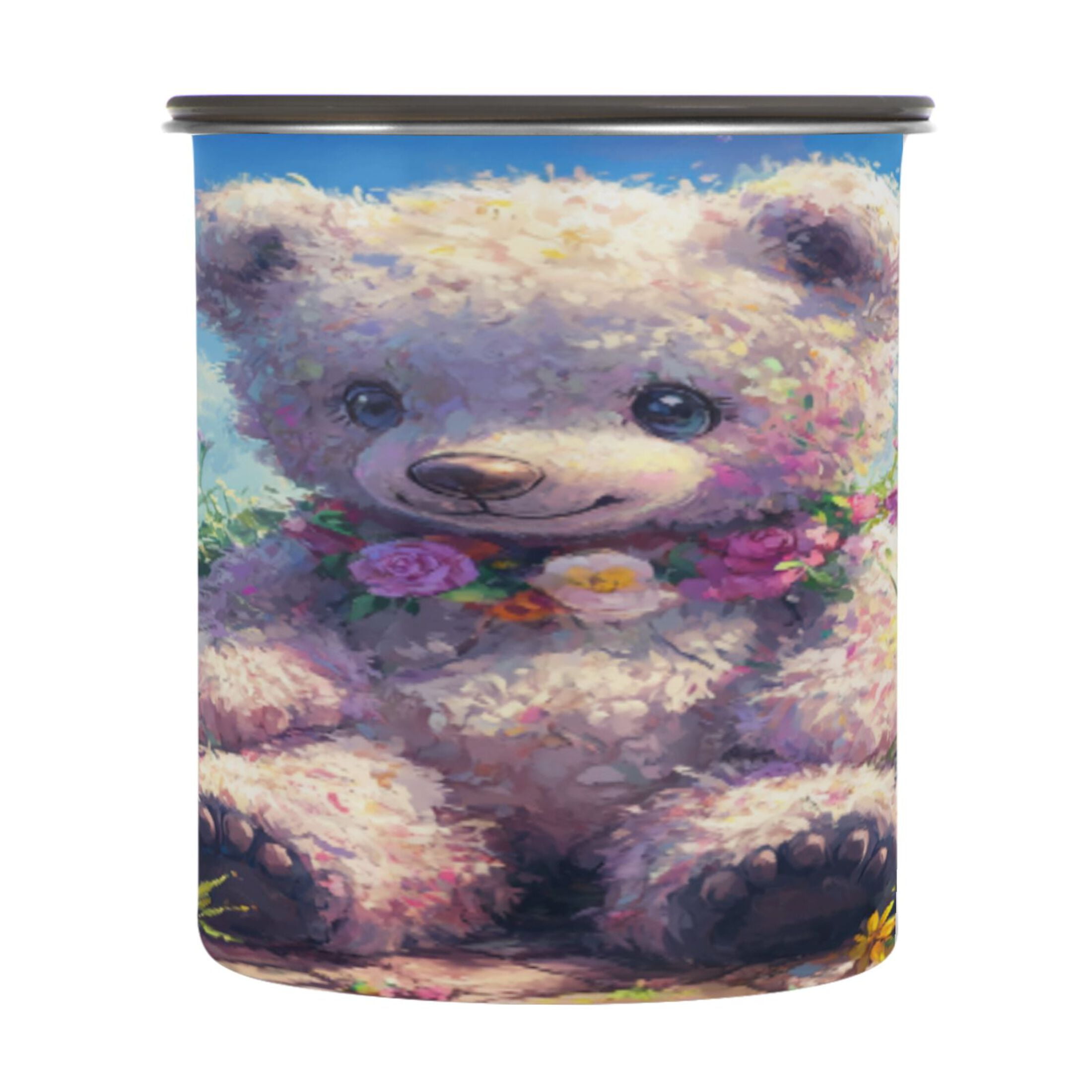 BZSMCE Food Storage Container 304 F Stainless Steel Containers Sweet ...