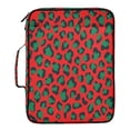 BZSMCE Green Leopard Print Pattern Pattern Water-Resistant Filing ...