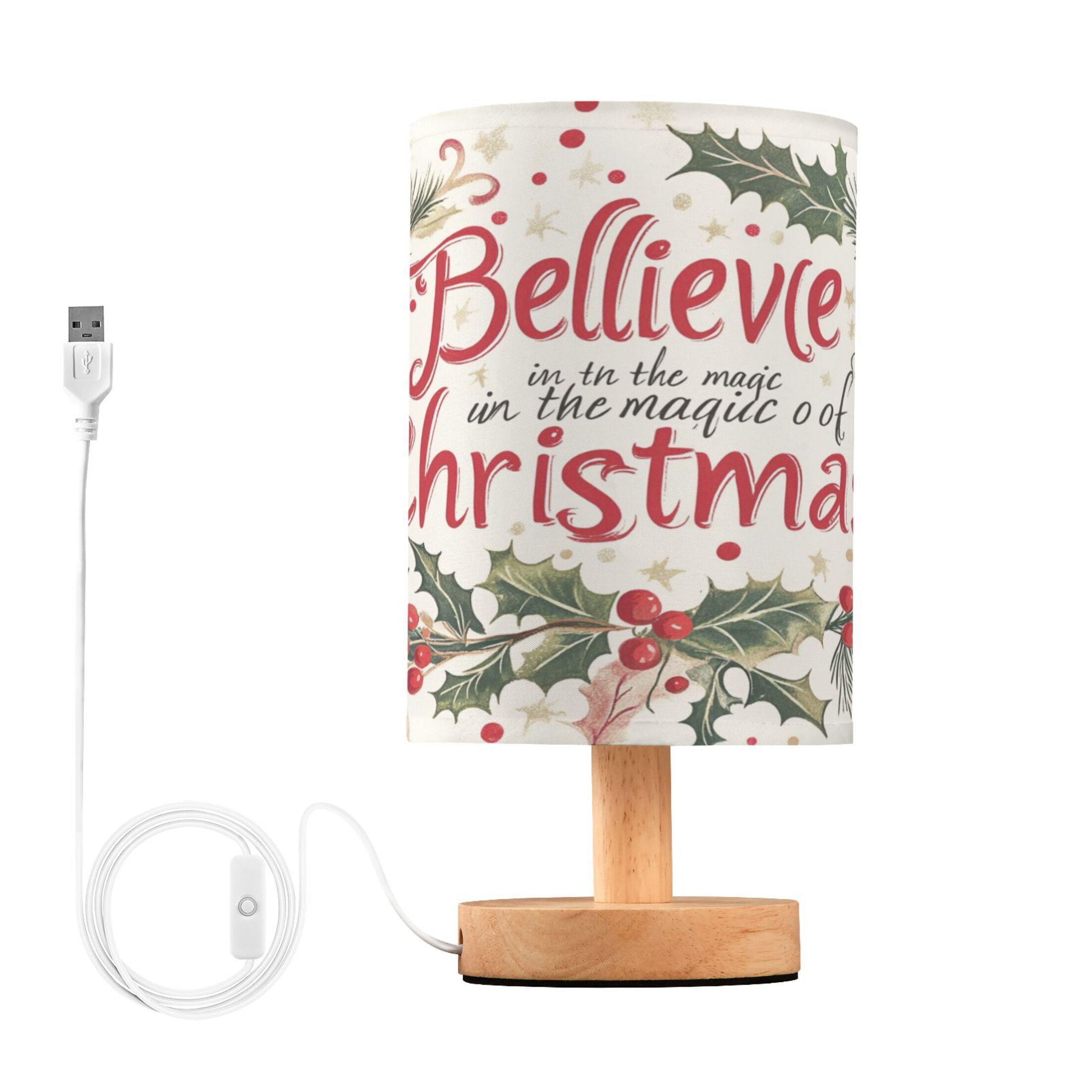 BZSMCE Lamp Modern Design Leaf Wreath Pattern for Christmas Creative ...