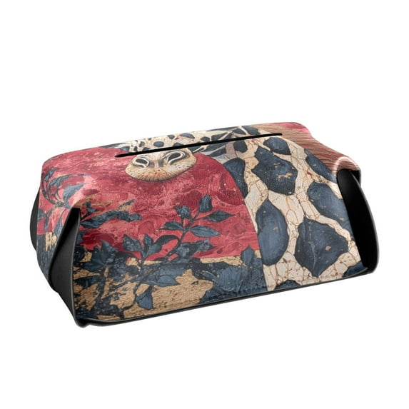BZSMCE Leatehr Tissue Holders Cute Sunset Majesty Pattern Tissue box ...