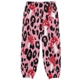 BZSMCE Leopard Mushroom Pattern Print Elastic Waist Jogger Pants ...