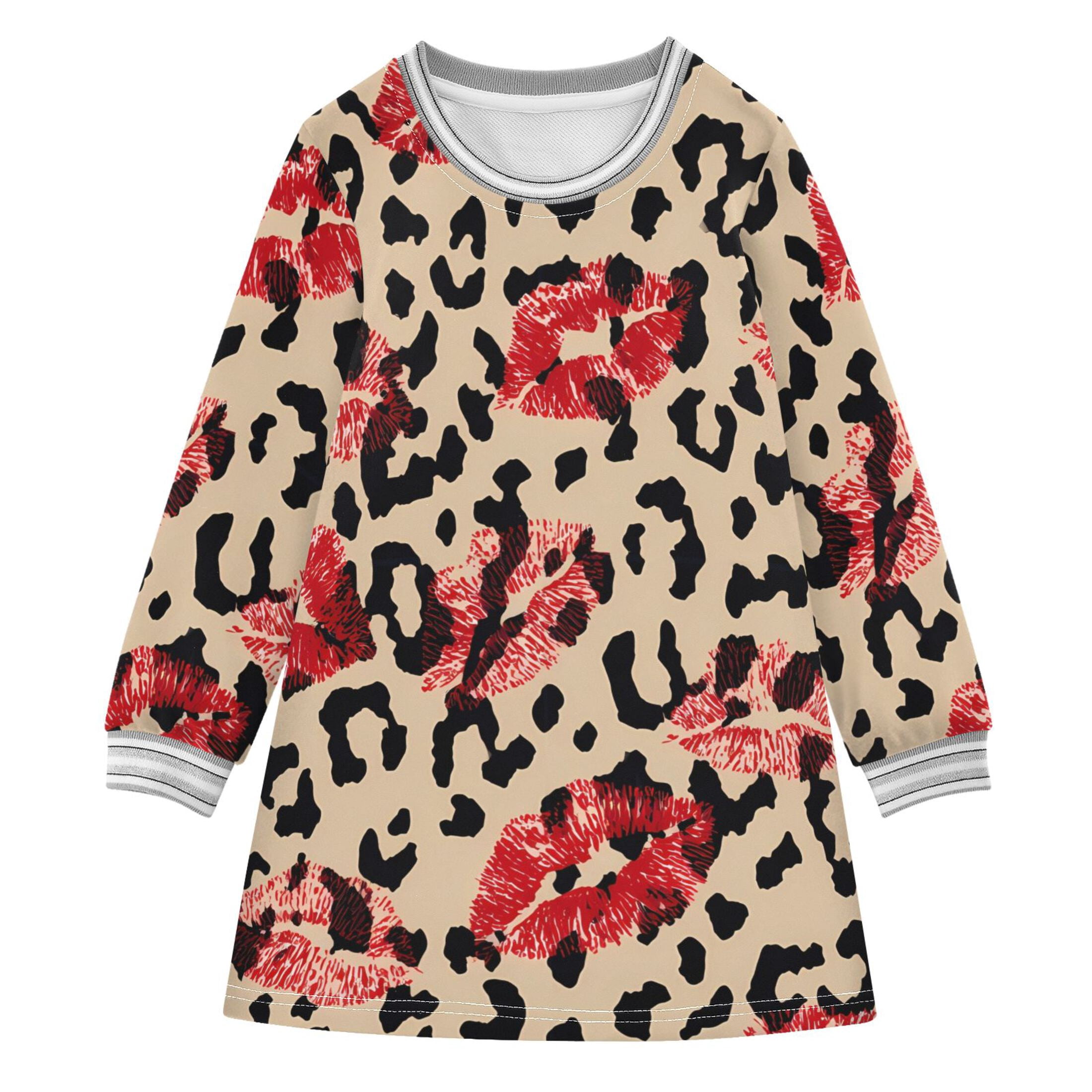 BZSMCE Little Girls Long Sleeved Hoodie A Dresses Pink Star Classical ...