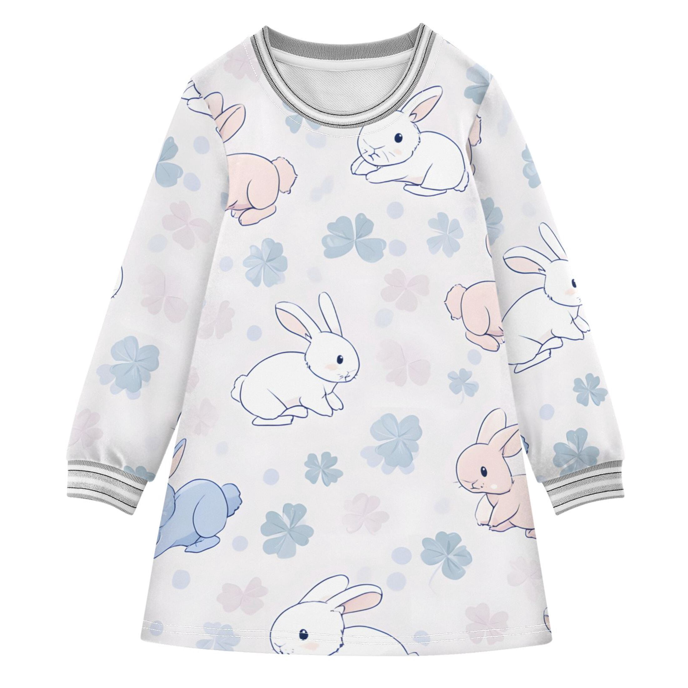 BZSMCE Little Girls Long Sleeved Hoodie A Dresses Pink Star Classical ...