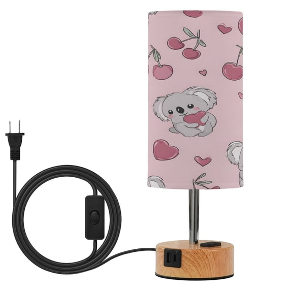 BZSMCE Love Loving Koala Pattern Printed 3 Color Touch Control Table ...