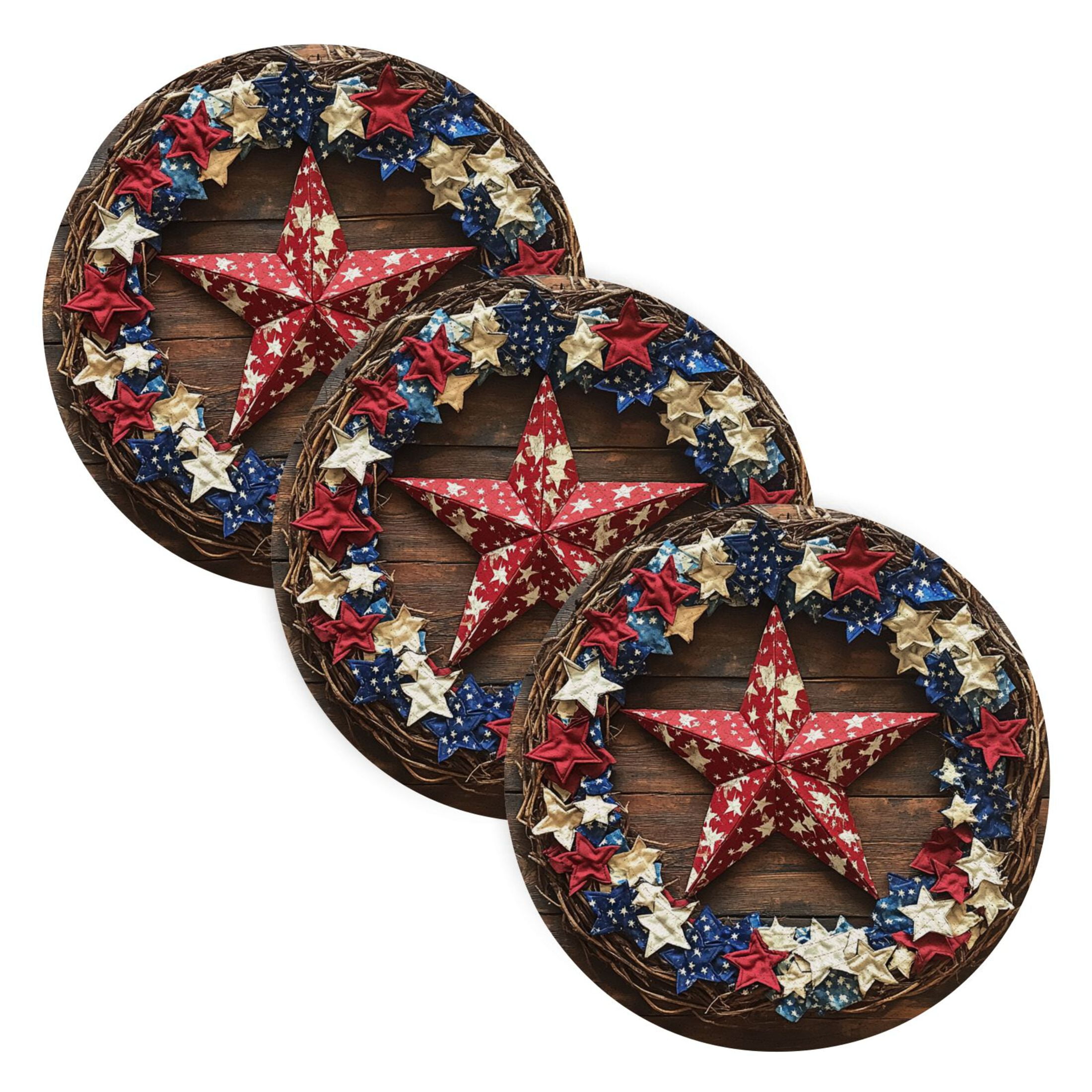 BZSMCE Mats for Pots,Pans Place Realistic Of Stars Pattern Simple Style ...