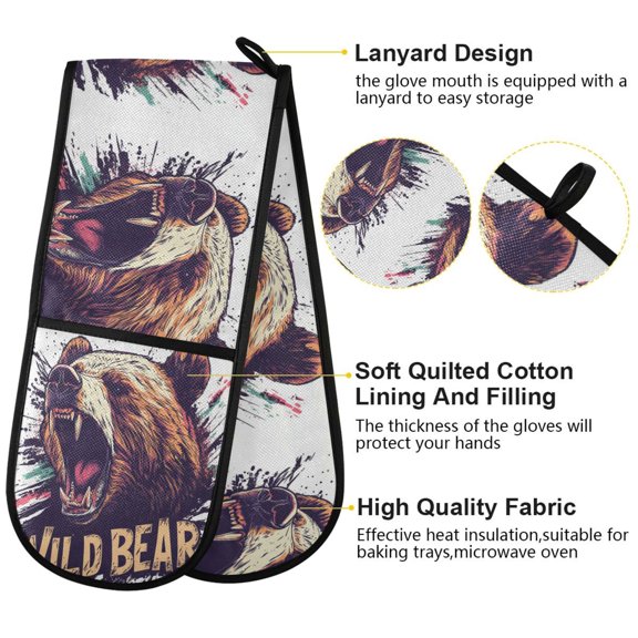 Bear Oven Mitts