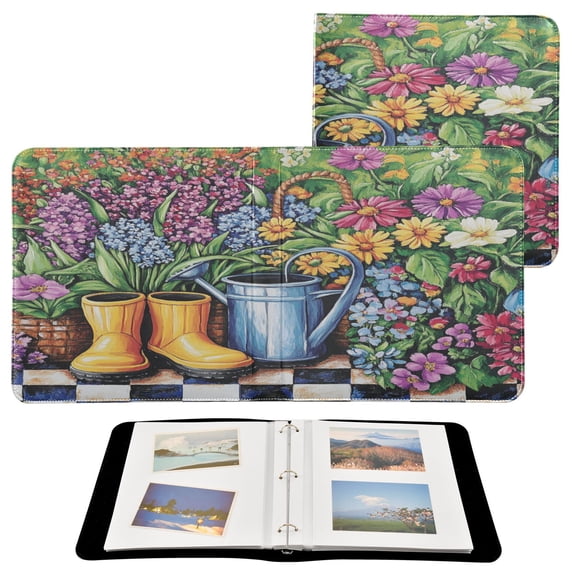 BZSMCE Photo Album Book Scrapbooking Garden Printing Printed Picture ...