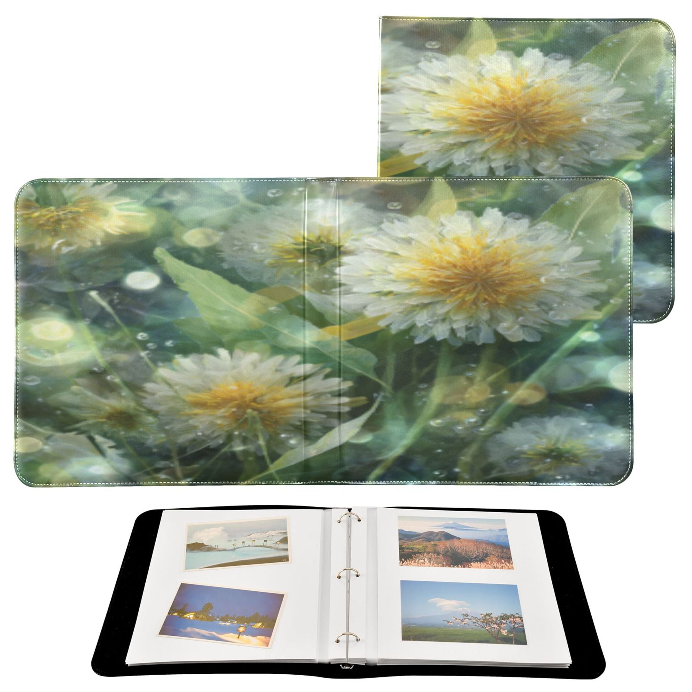 BZSMCE Photo Album Book Scrapbooking Pastel Dragon's Bubbly Fantasy ...