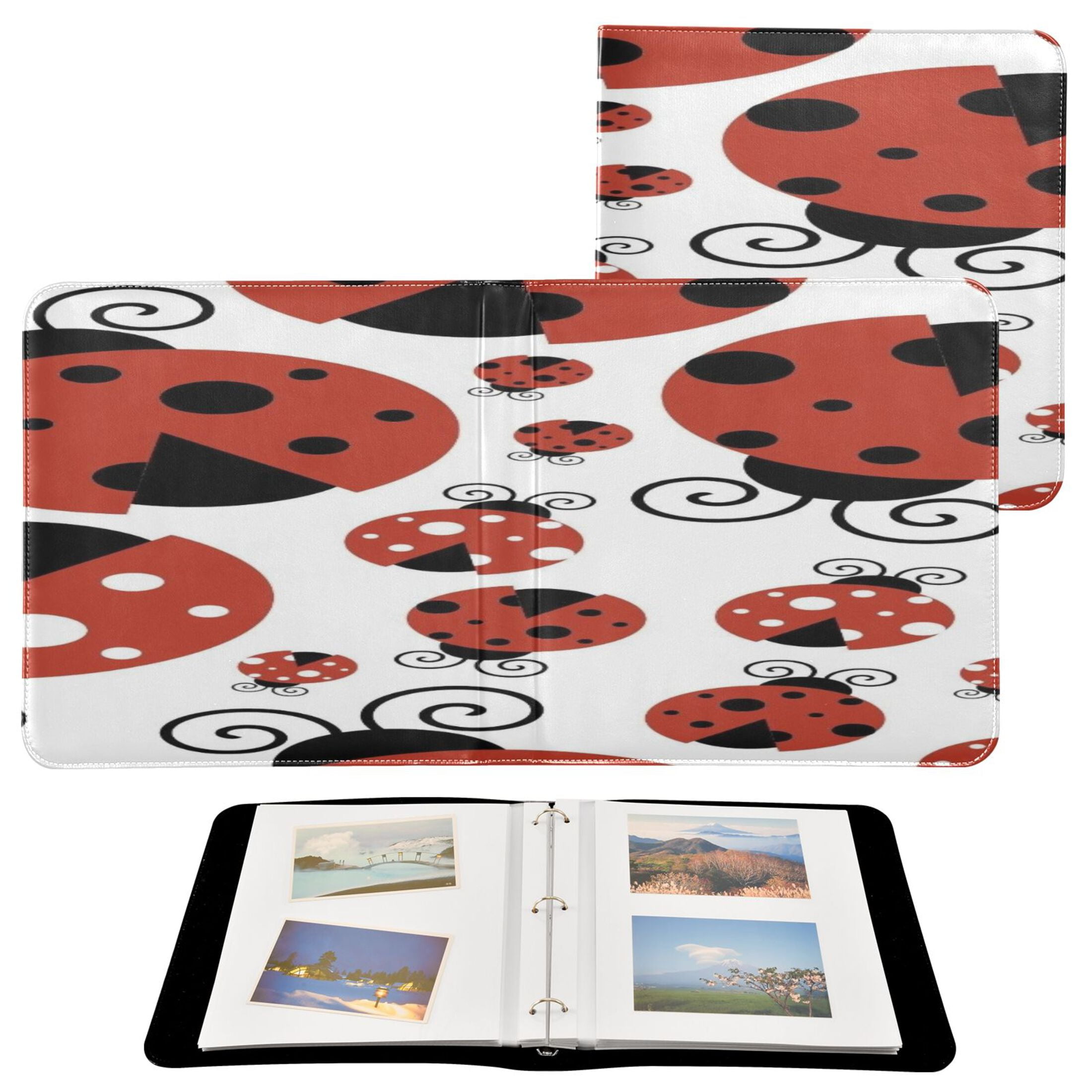 BZSMCE Photo Album Book Scrapbooking Whimsical Ladybugs Carnival ...