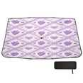 BZSMCE Purple Grape Pattern Car Windshield Foldable Sunshade Umbrella ...