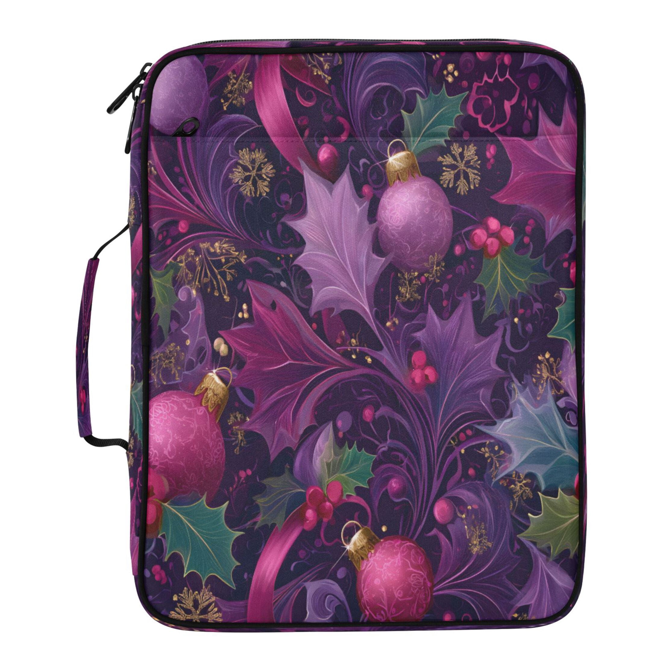 BZSMCE Ribbon Christmas Ball Leaves Pattern Pattern Water-Resistant ...