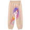 BZSMCE Rockets Cartoon Stickers Print Elastic Waist Jogger Pants ...