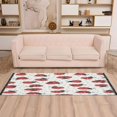 BZSMCE Runner Rug Classical Design Ladybugs Art Array Modern Pattern ...