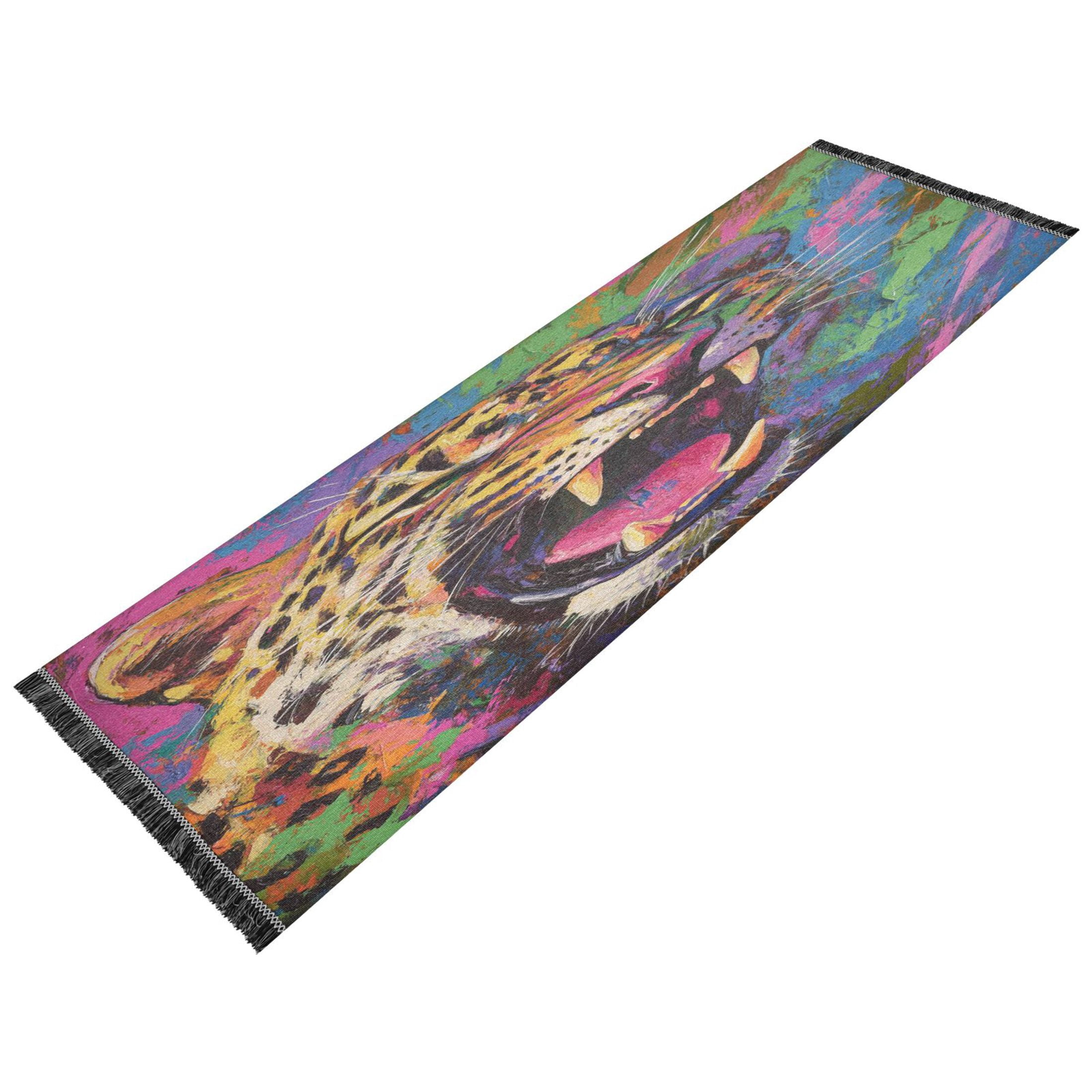 BZSMCE Runner Rug Classical Design Predator Style Modern Pattern 72x23 ...