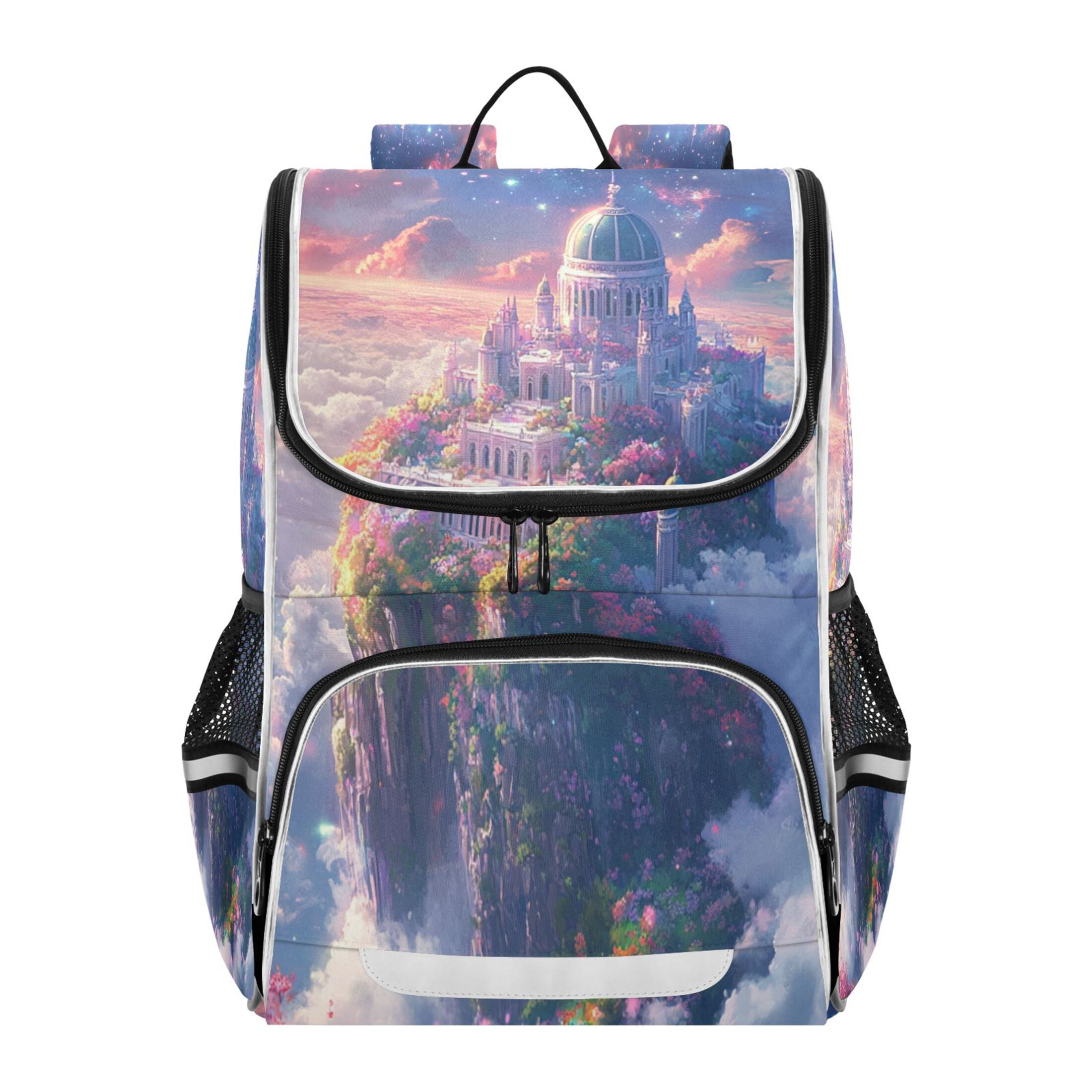 YAZAOO School Backpack Travel Bag Bookbags Bookbags Fortress Of Dreams ...