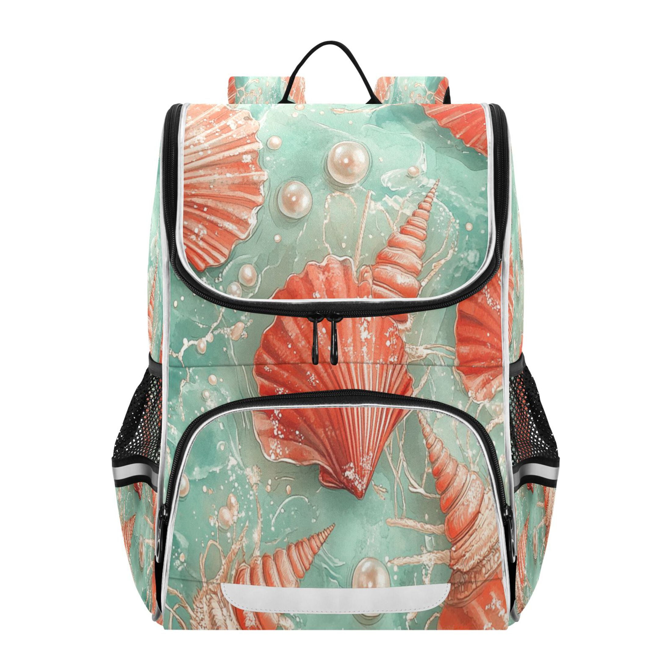 YAZAOO School Backpack Travel Bag Bookbags Bookbags Marine Tapestry ...