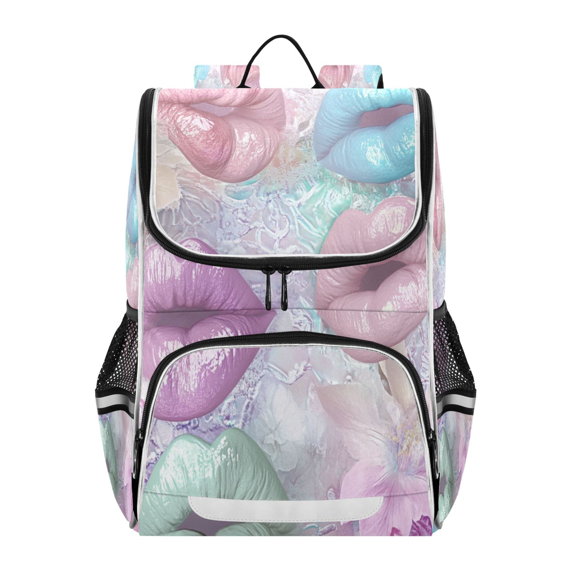 YAZAOO School Backpack Travel Bag Bookbags Bookbags Pastel Petals and ...