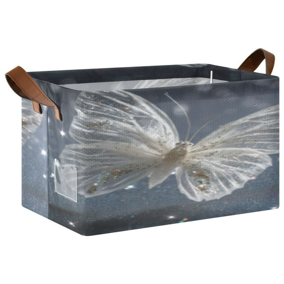 BZSMCE Shelf Baskets Storage Bins Starry Butterfly Pattern Storage Box ...