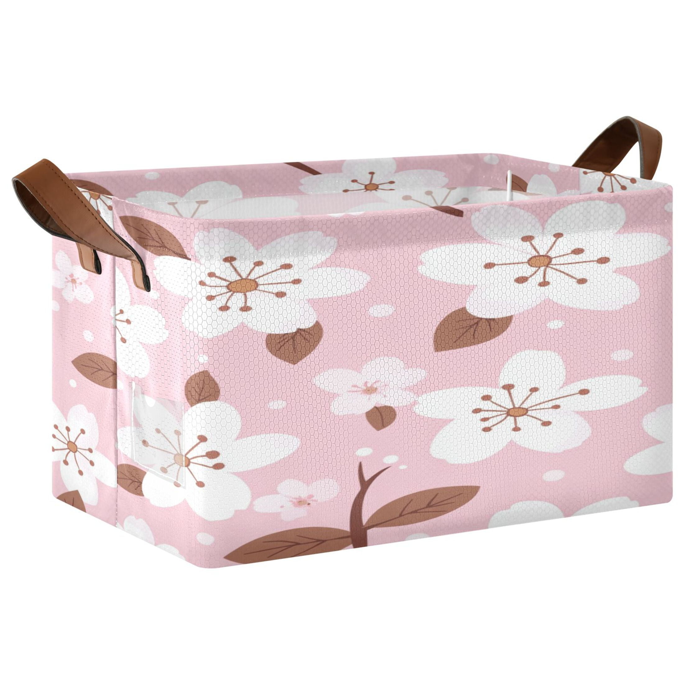 BZSMCE Shelf Baskets Storage Bins Whimsical Floral Dance Pattern ...