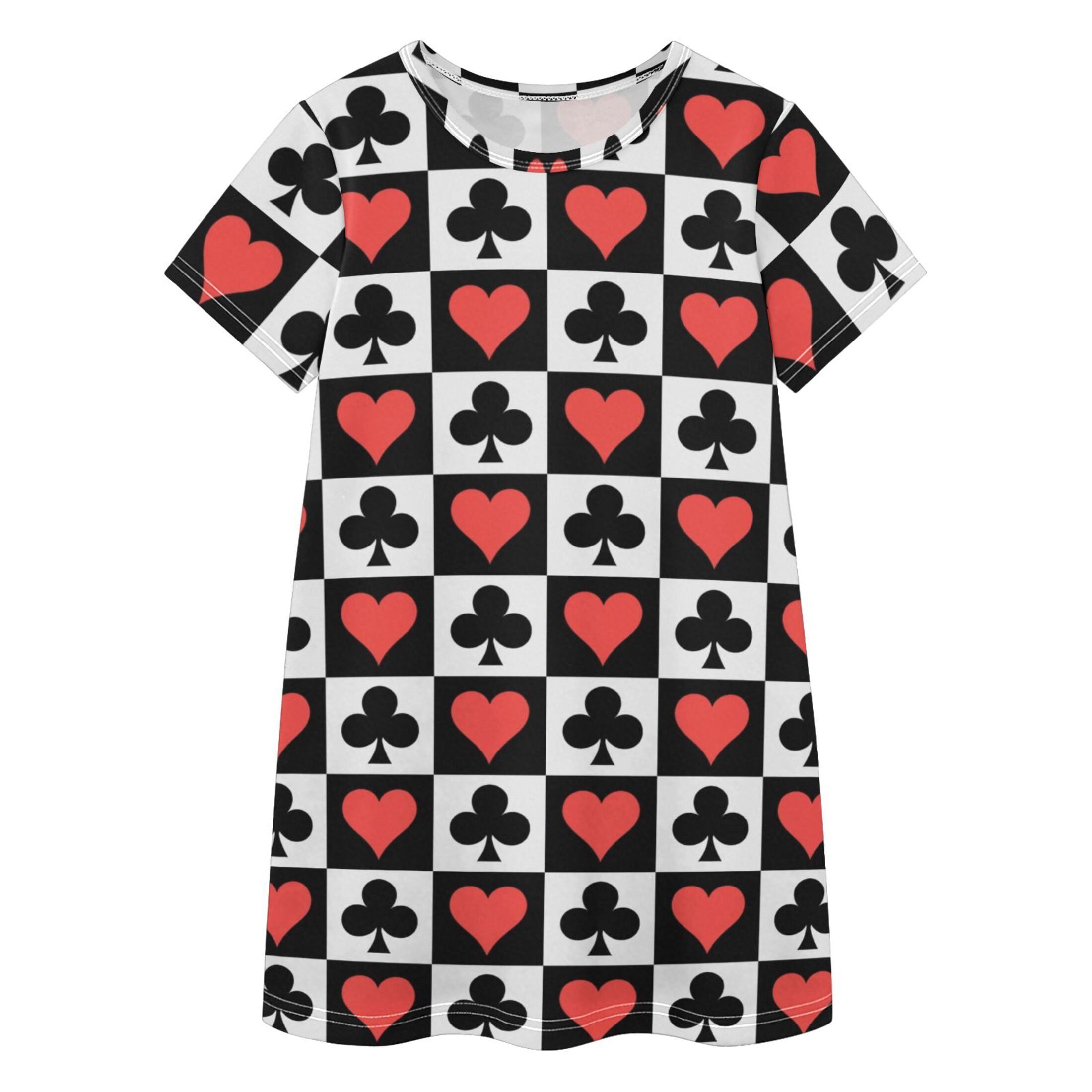 BZSMCE Short Sleeve dress Dress Casual Cotton Dresses-Love Plum Blossom ...