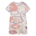BZSMCE Short Sleeve dress Dress Casual Cotton Dresses-Petal Whimsy Of ...