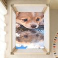 BZSMCE Soft Fitted Cotto Sheets for In Puppy’s Sky Reflection Pattern ...