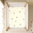 BZSMCE Soft Fitted Cotto for In Cute Floral Pattern 39*27/52*28in ...