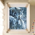 BZSMCE Soft Fitted Cotto for In Wolf Pattern 39*27/52*28in - Walmart.com