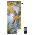 BZSMCE Soft Graceful Parrot For Beach Towel with Wind-Resistant ...