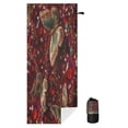 BZSMCE Soft Jewel & Butterfly Bed For Beach Towel with Wind-Resistant ...