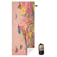 BZSMCE Soft Vivid Melody Of Nature's Palette For Beach Towel with Wind ...