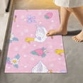 BZSMCE Strawberry Goose Pattern Pattern 2-Piece Non-Slip Absorbent ...