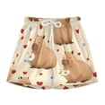 BZSMCE Swim Shorts Capybara Love Pattern For Quick-Dry Shorts With Anti ...