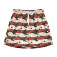 BZSMCE Swim Shorts Eagle Flying Silhouette Pattern For Quick-Dry Shorts ...