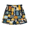 BZSMCE Swim Shorts Lampshades Pattern For Quick-Dry Shorts With Anti ...
