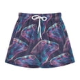BZSMCE Swim Shorts Laser Capybara Pattern For Quick-Dry Shorts With ...