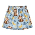 BZSMCE Swim Shorts Monkey Yellow Banana Pattern For Quick-Dry Shorts ...