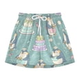 BZSMCE Swim Shorts Penguin Cake Pattern For Quick-Dry Shorts With Anti ...