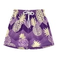 BZSMCE Swim Shorts Purple Pineapple Pattern For Quick-Dry Shorts With ...