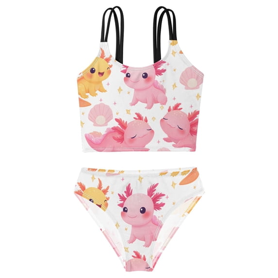 BZSMCE Swimsuit 2-Piece Tank Swimming Wear Quick Dry Bathing Suit ...