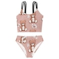 BZSMCE Swimsuit 2-Piece Tank Swimming Wear Quick Dry Bathing Suit-Bear ...