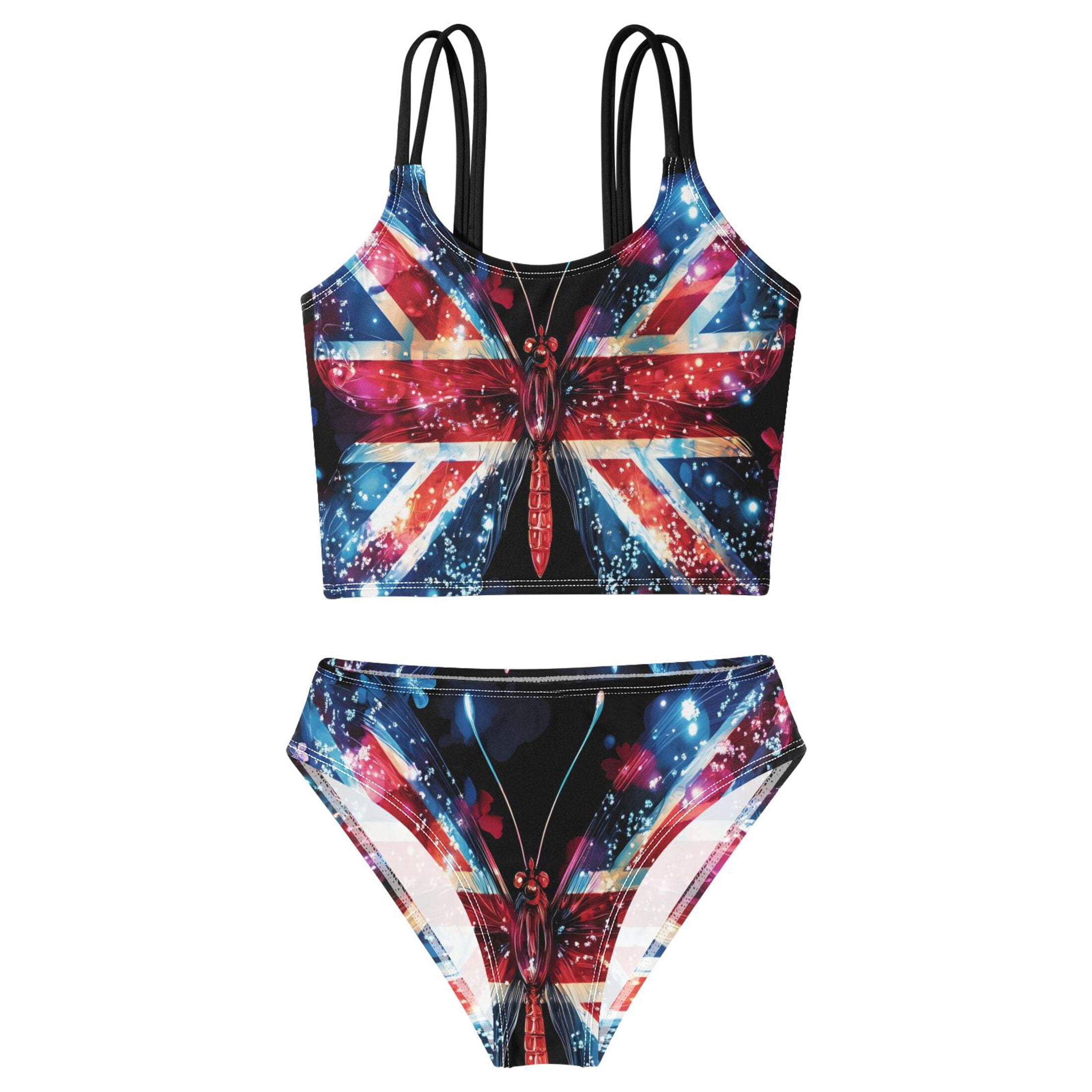 BZSMCE Swimsuit 2-Piece Tank Swimming Wear Quick Dry Bathing Suit ...